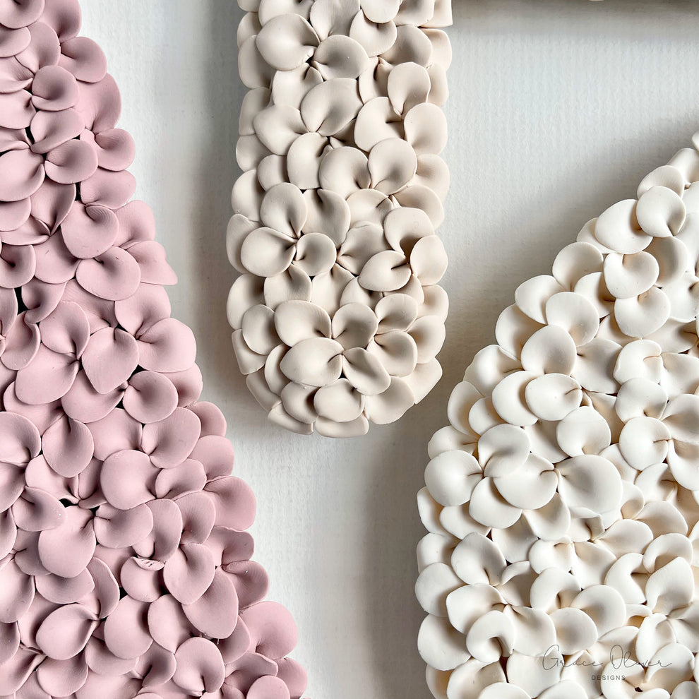 Personalised Floral Wall Letters for Your Baby's Nursery – Grace Oliver ...