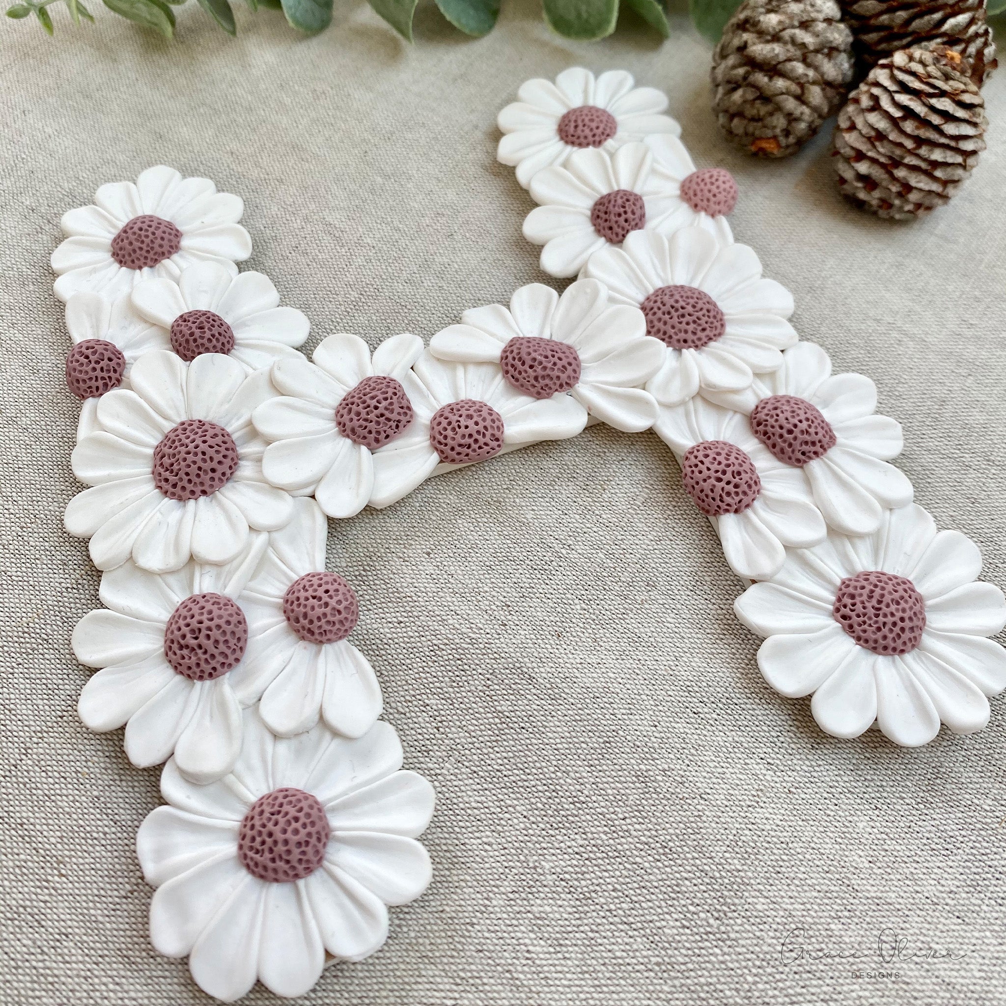 Add a Personal Touch to Your Child's Room with Daisy Wall Letters ...