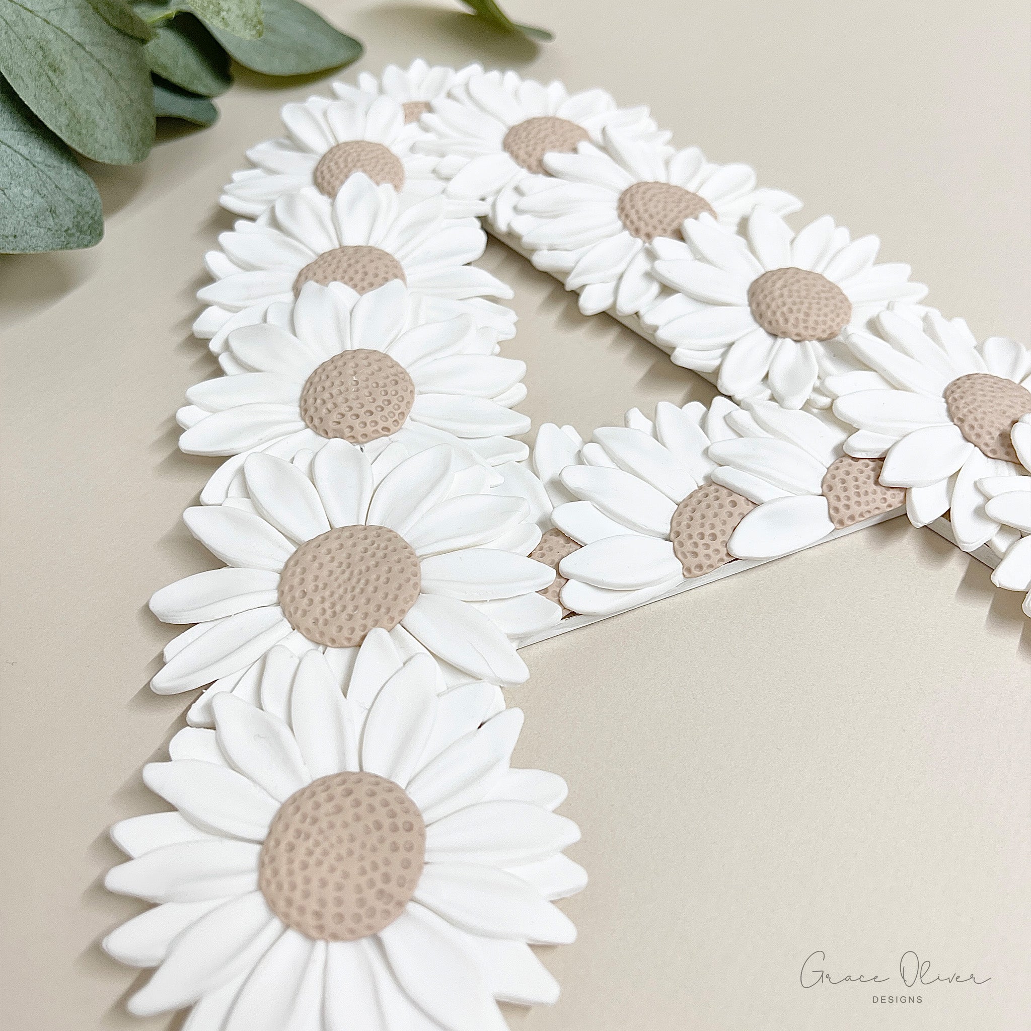 Add a Personal Touch to Your Child's Room with Daisy Wall Letters ...