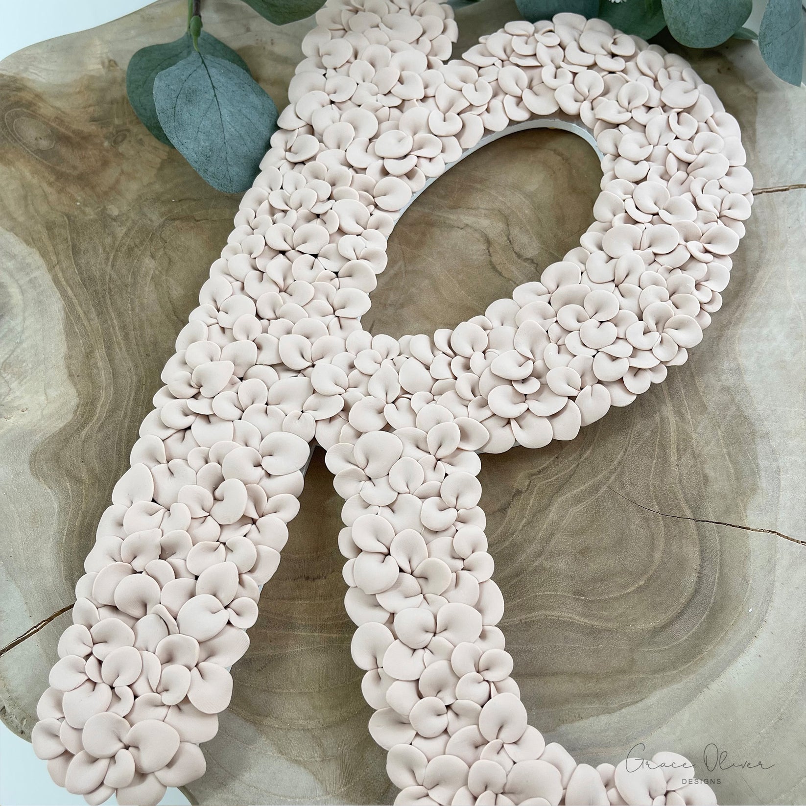 Personalised Floral Wall Letters for Your Baby's Nursery – Grace Oliver ...